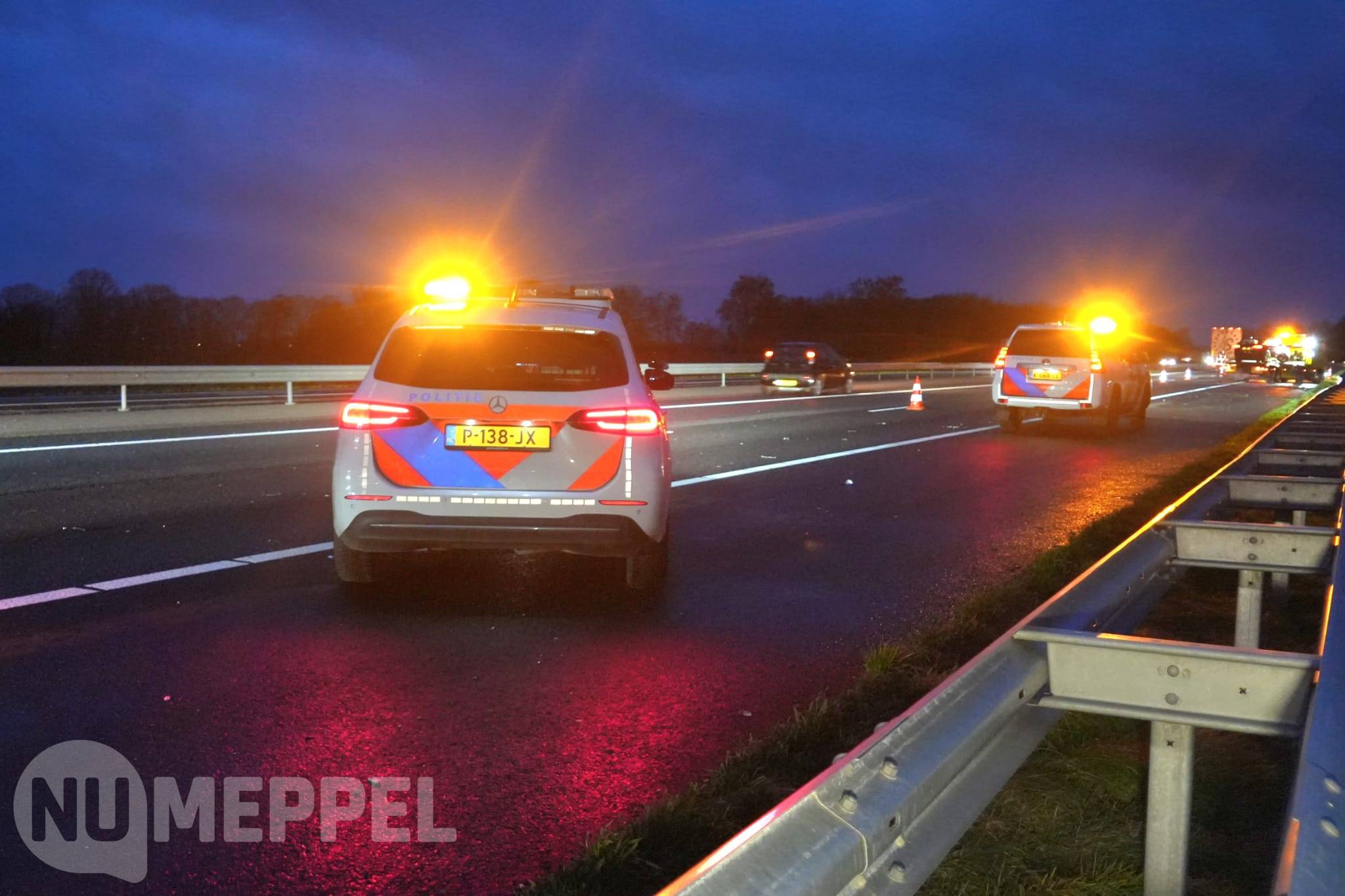 UPDATE: Auto botst tegen vangrail op A28 bij Rogat (Video) - Numeppel