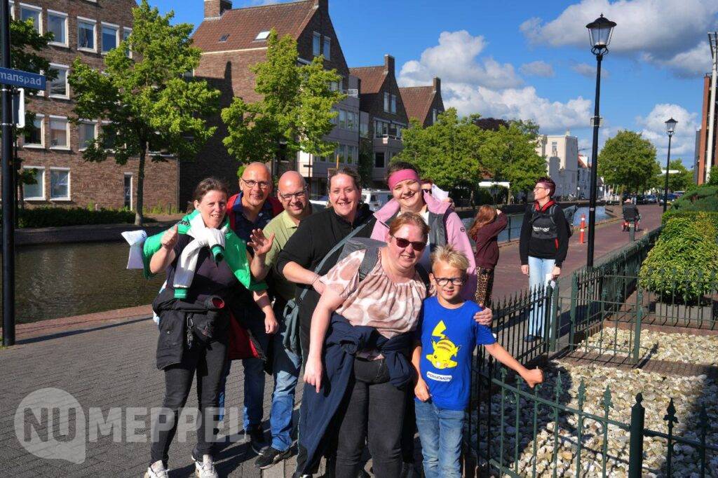 Maandag 2 juni 2025: De eerste avond van de Avondvierdaagse van Meppel, 5 en 10 km., bij de Oude ...